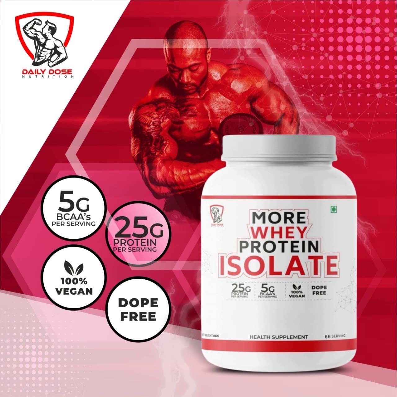 Daily Dose More Whey Protein Isolate – Dailydosenutrition